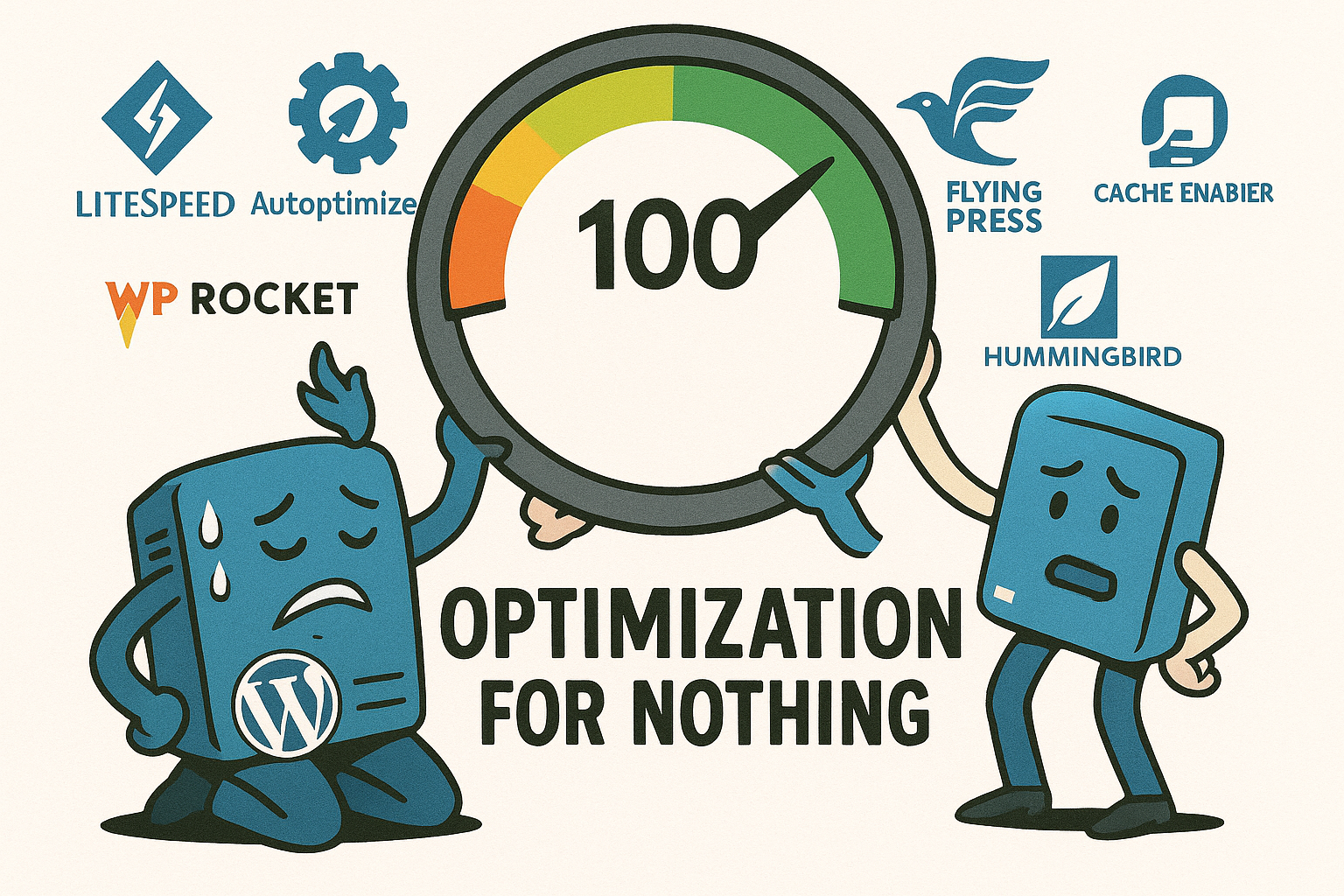 WordPress - Optimization for Nothing and the Speed (Not) for free